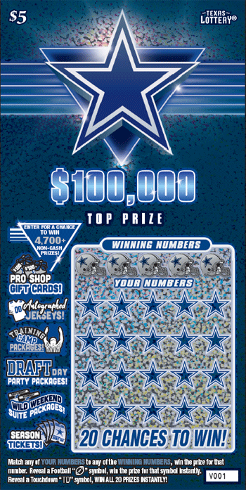 Texas Lottery | Scratch Tickets Details